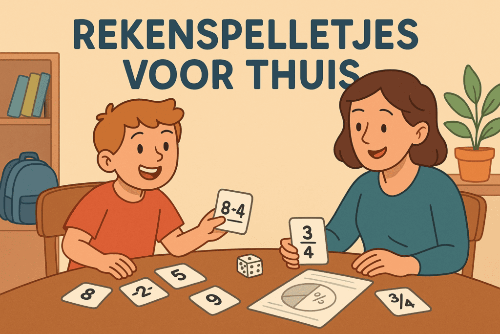 Rekenspelletjes voor thuis: oefenen zonder stress - Rekenraadsels met ...